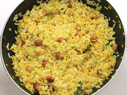Poha Recipe With Step By Step Photos - Aloo Pohe - Batata Poha