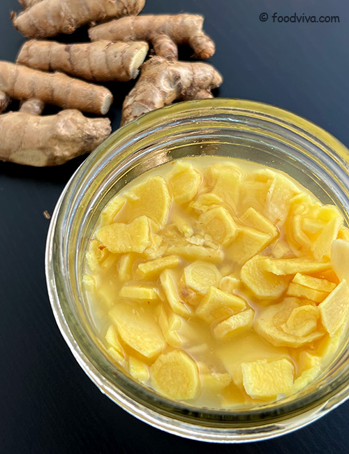 Turmeric Pickle (Fresh Haldi Ka Achar/ Amba Haldar Pickle) - Only 3 ...