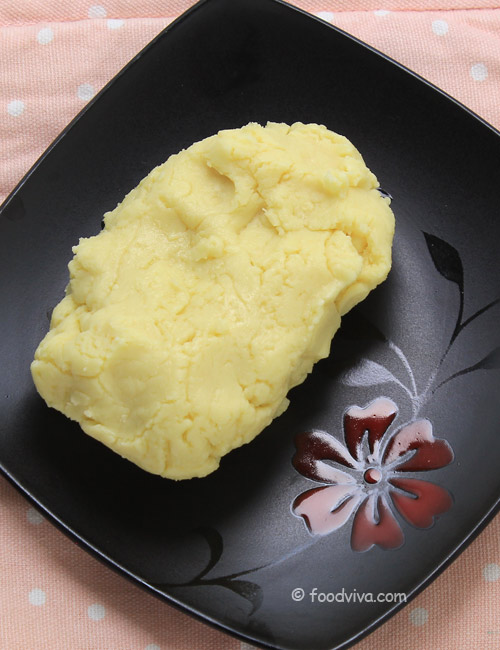 Instant Khoya (Mawa) Recipe using Milk Powder - with Step by Step Photo