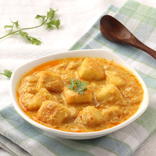 Paneer Korma Recipe - Spicy Indian Curry of Mughlai Cuisine - Step by ...