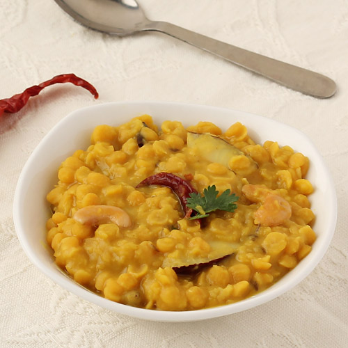 Cholar Dal Recipe - Make Bengali Chana Dal With Step by Step Photos