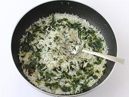 Methi Pulao Recipe - Green Fenugreek Rice - With Step by Step Photos