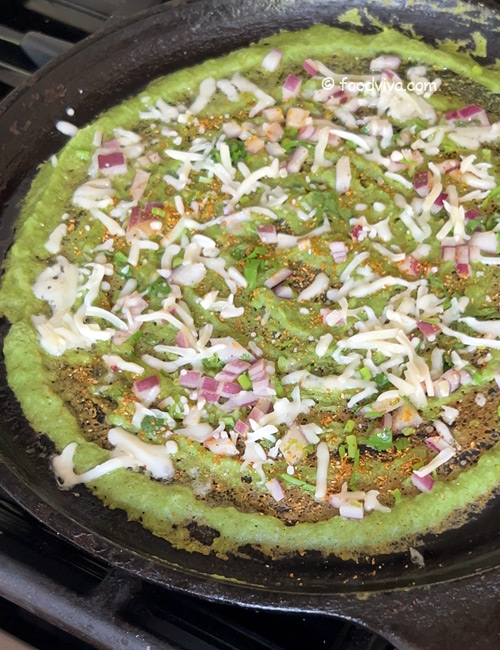 Sprouts Moong Dosa - foodviva.com