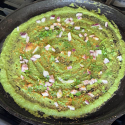 Sprouts Moong Dosa - foodviva.com