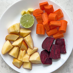 ABC Juice in a Blender - Apple Beet Carrot Juice Recipe