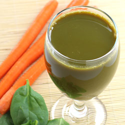 Spinach Juice Recipe - Detoxifying Raw Spinach Juice for Glowing Skin