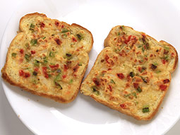 Rava Toast Recipe - Sooji Bread Toast - Quick Snack Recipe with Step by ...
